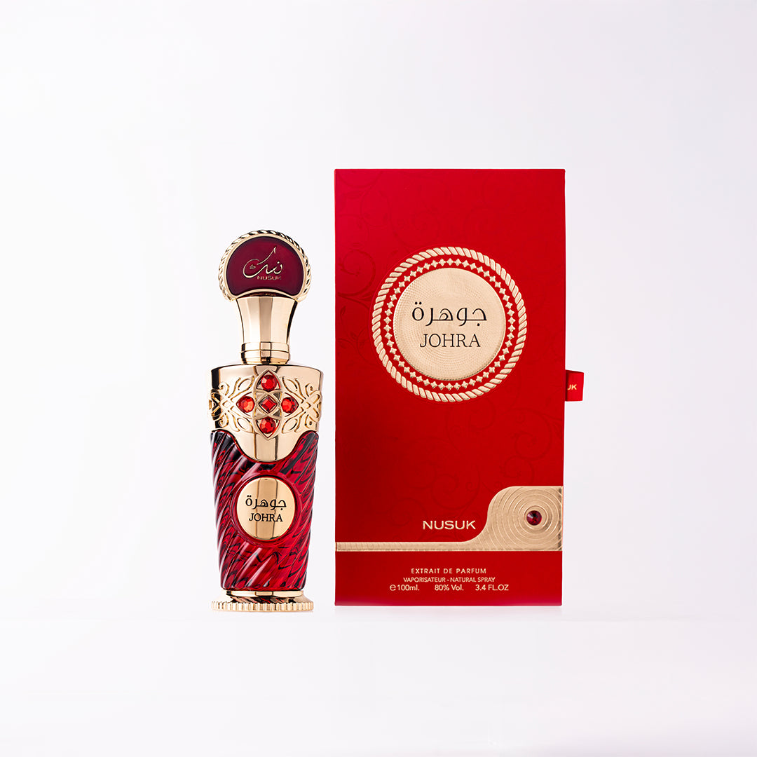 NUSUK Johra Unisex By Riiffs Eau de Parfum 100ml 3.4 Oz (hibiscus maha – MAPERFUME.COM